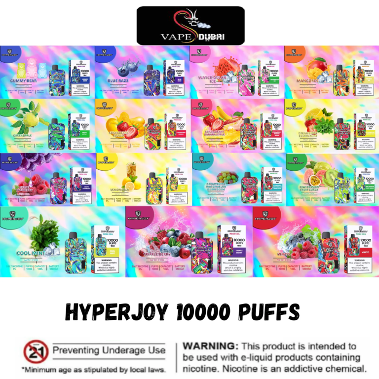 Best Hyperjoy 10000 Vape Puffs Disposable